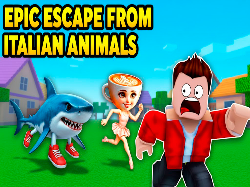 Epic Escape from Italian Animals 🕹️ Main secara dalam talian di SGameS
