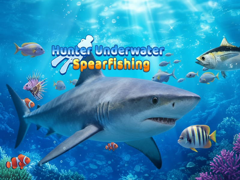 Hunter Underwater Spearfishing 🕹️ Main secara dalam talian di SGameS