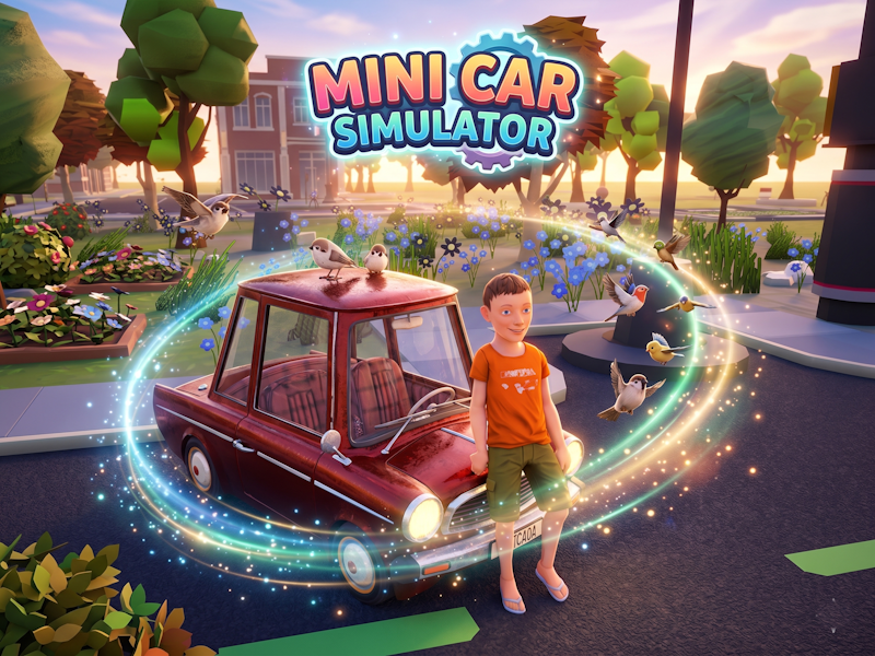 Mini Car Simulator 🕹️ Main secara dalam talian di SGameS
