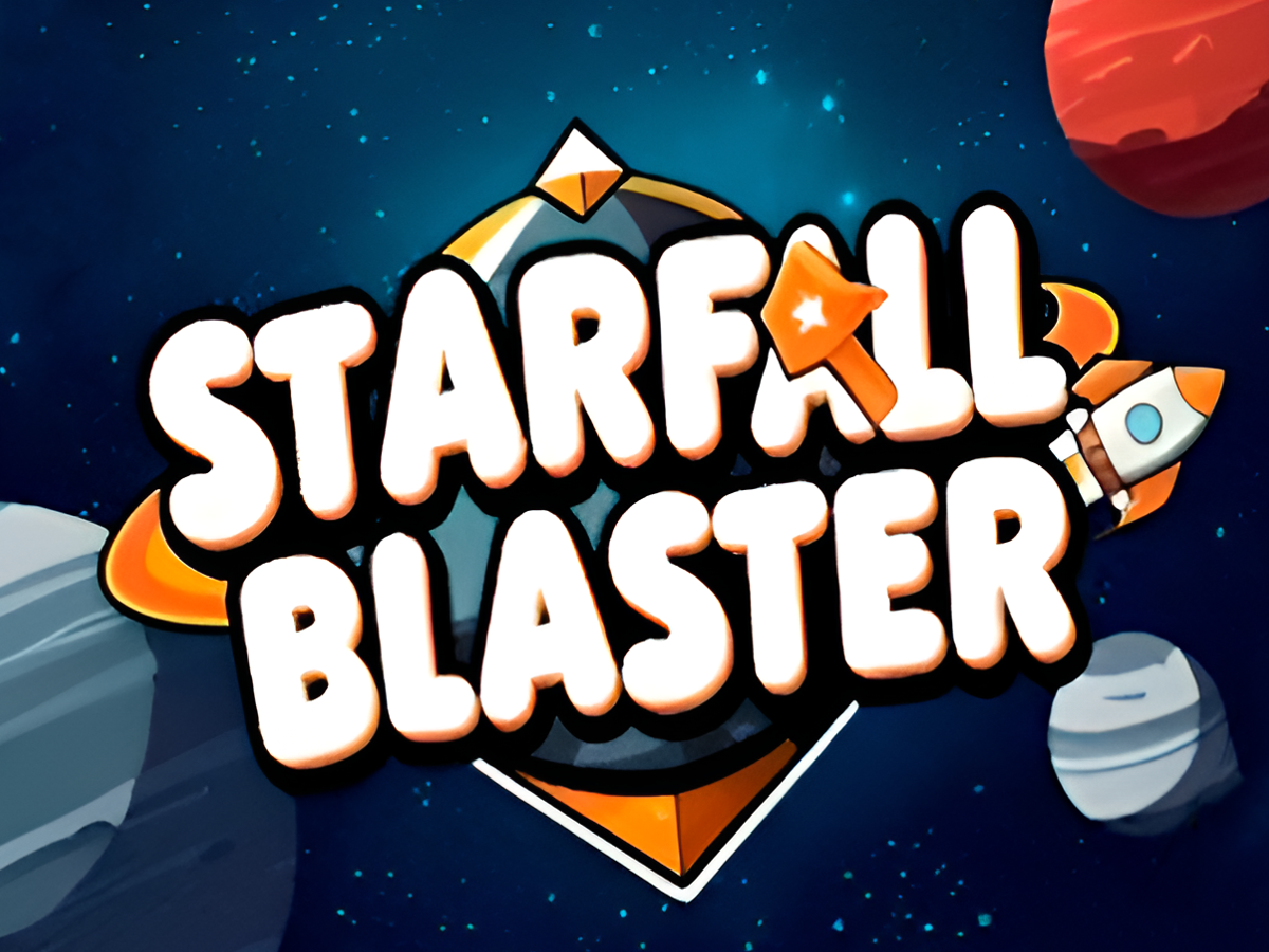 Starfall Blaster 🕹️ Main secara dalam talian di SGameS