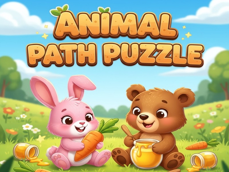 Animal Path Puzzle 🕹️ Main secara dalam talian di SGameS