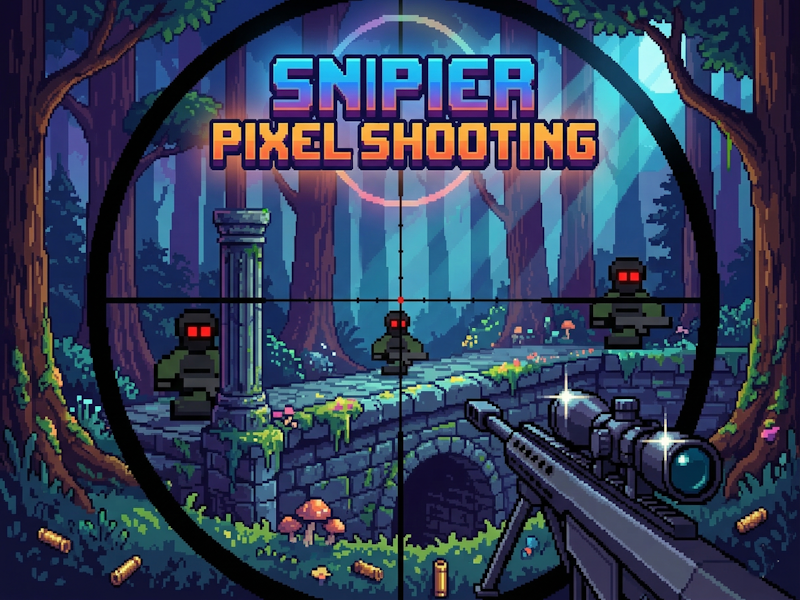 Sniper Pixel Shooting 🕹️ Main secara dalam talian di SGameS