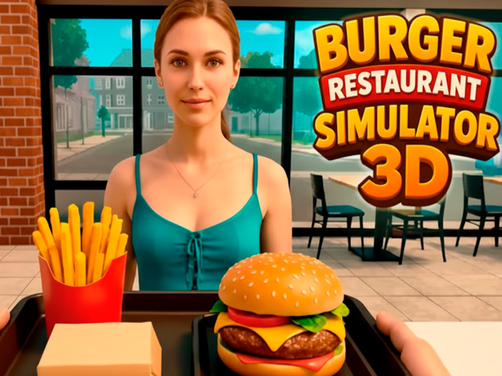 Burger Restaurant Simulator 3D 🕹️ Main secara dalam talian di SGameS