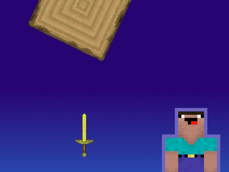 Noob vs Pro But Knife Hit Minecraft 🕹️ Main secara dalam talian di SGameS