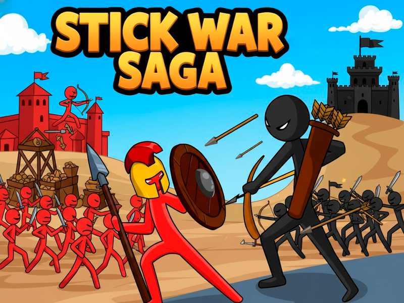 Stick War Saga 🕹️ Main secara dalam talian di SGameS