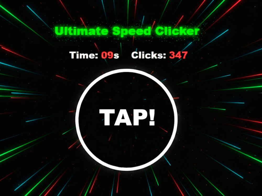 Ultimate Speed Clicker 🕹️ Main secara dalam talian di SGameS