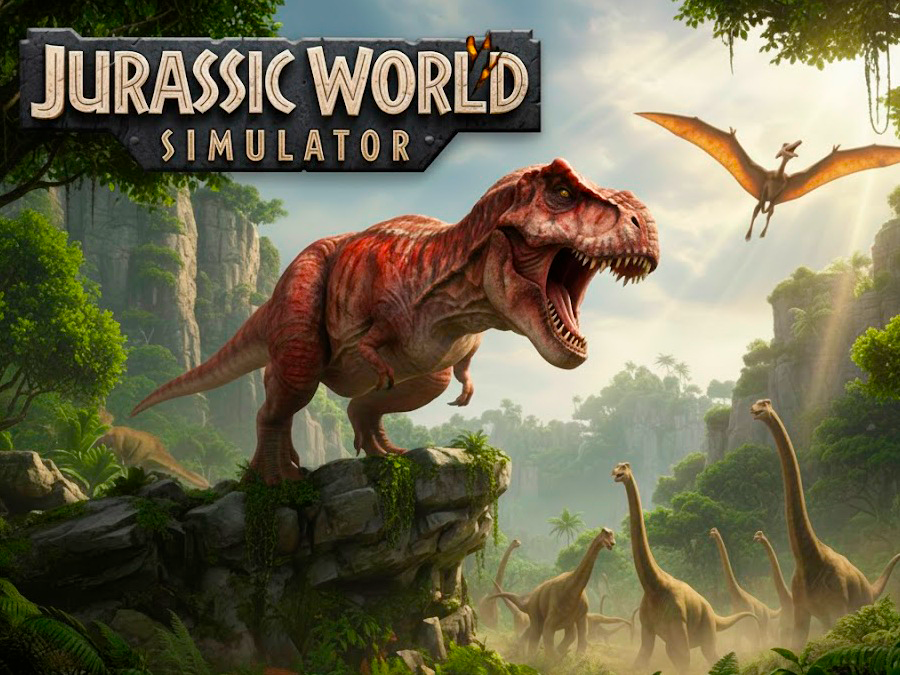 Simulator Dunia Jurassic 🕹️ Main secara dalam talian di SGameS