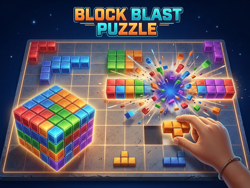 Block Blast Puzzle 🕹️ Main secara dalam talian di SGameS