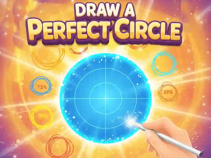 Draw a Perfect Circle 🕹️ Main secara dalam talian di SGameS