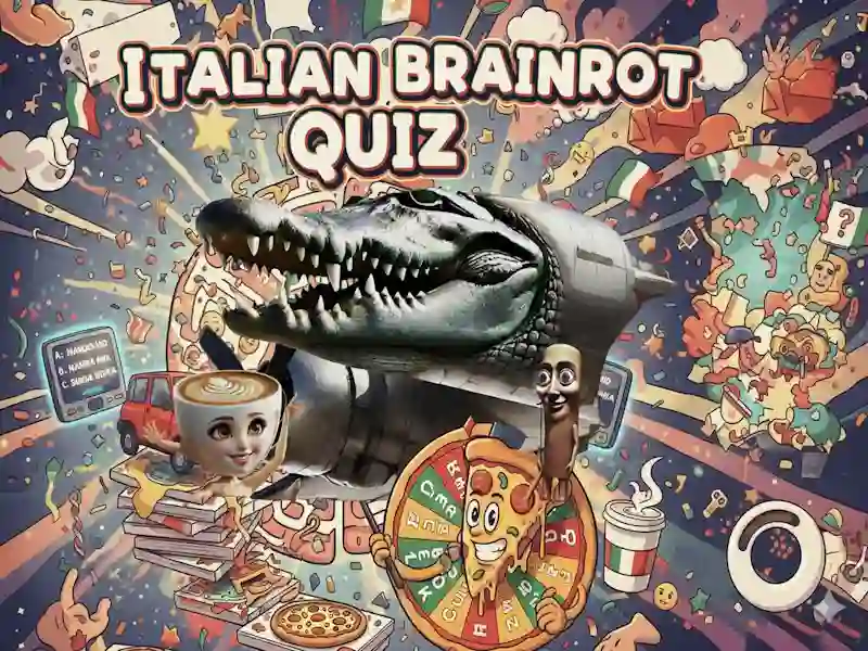 Italian Brainrot Quiz 🕹️ Main secara dalam talian di SGameS